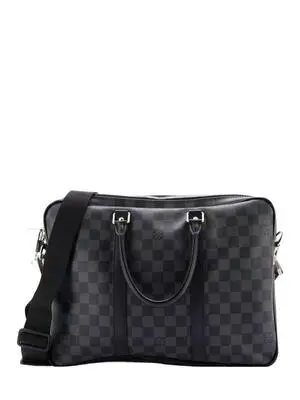 LOUIS VUITTON Damier Graphite Pm Porte-documents Voyage Briefcase - Black