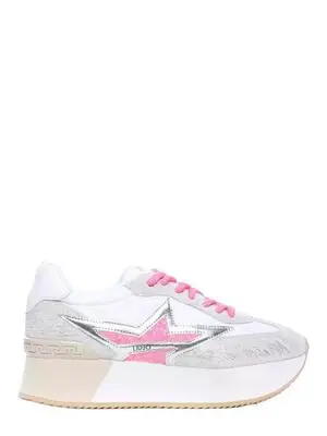 LIU JO Dreamy 03 Glitter-star Platform Sneakers