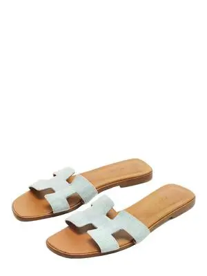 HERMÈS Hermès Oran H-Cut Sandals