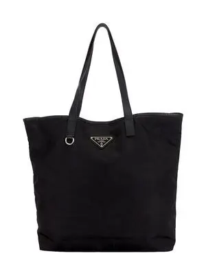 Prada Tessuto Tote Bag - Black