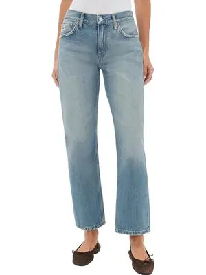 RE/DONE Blondie Straight Jeans - Worn Blue