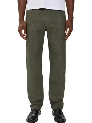 Theory Standard Tinted Denim Jeans - Army