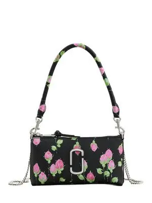 Marc Jacobs Snapshot Convertible Shoulder Bag In Vintage Floral - Black Multi