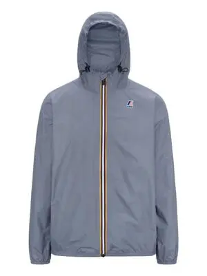 K-WAY Le Vrai 4.0 Claude Hooded Jacket - Gray