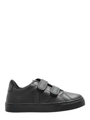 VEJA Esplar Double-strap Leather Sneakers Black