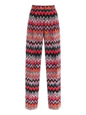 Missoni Zig Zag Pattern Wide-leg Pants - Multicolor