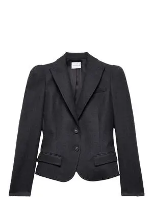 7 FOR ALL MANKIND High Shoulder Wool Blazer