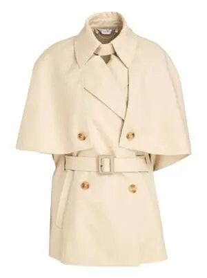 Max Mara Sleeveless Trench Coat - Beige
