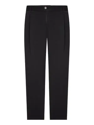 BRIGLIA 1949 Pleated Chino Trousers - Black