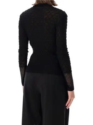 LANVIN Long-sleeved Sweater - Black