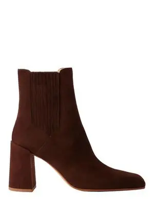 Gabriela Hearst Luke 90 Suede Ankle Boots - Brown