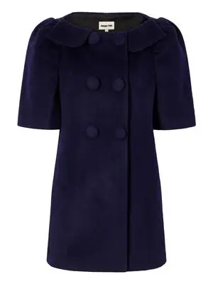 SHUSHU/TONG Wool Coat - Blue