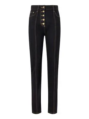 Versace Straight-leg Jeans - Black