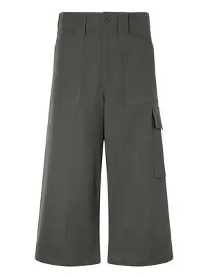 RIER Garment-dyed Cotton-twill Shorts - Green