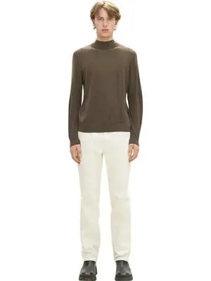 Theory Standard Tinted Denim Jean - Ecru