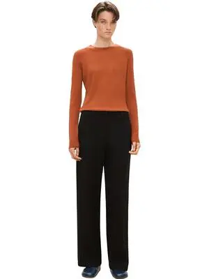 Theory THEORY Relaxed Straight Leg Pants Black