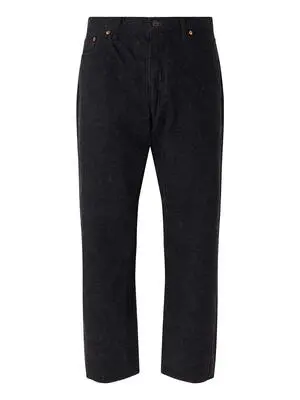 KAPTAIN SUNSHINE Straight-leg Selvedge Jeans - Black