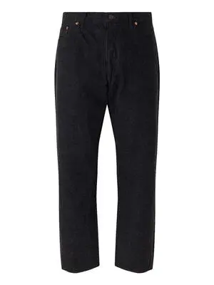 KAPTAIN SUNSHINE Straight-leg Selvedge Jeans - Black