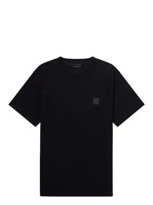 Stone Island Ghost Logo-appliquéd Cotton-jersey T-shirt - Black