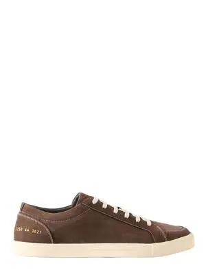 COMMON PROJECTS Premium Skate Nubuck Sneakers - Brown