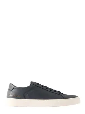 COMMON PROJECTS Achilles Full-grain Leather Sneakers - Blue