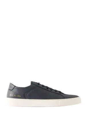 COMMON PROJECTS COMMON PROJECTS Achilles Full-Grain Leather Sneakers Navy