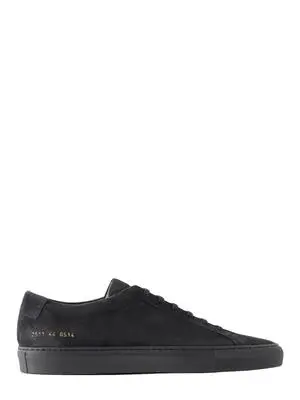 COMMON PROJECTS COMMON PROJECTS Achilles Suede Sneakers Black