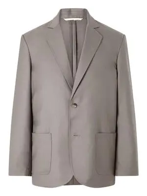 DE BONNE FACTURE Writers Virgin Wool Suit Jacket