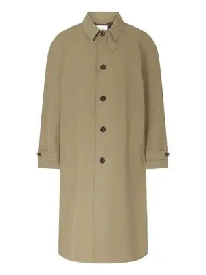 THE ROW Sitali Cotton-gabardine Trench Coat - Green