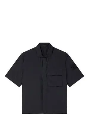 Stone Island Ghost Brushed Nylon Shirt - Black
