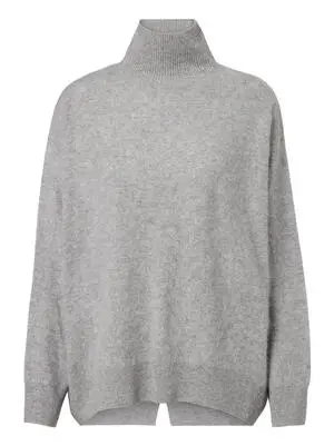 Max Mara Wool Turtleneck Sweater - Grey