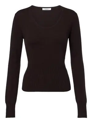 Max Mara Wool And Cashmere Sweater - Brown