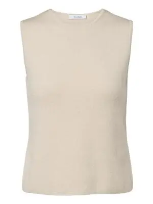 Max Mara Wool And Cashmere Sweater Vest - Beige