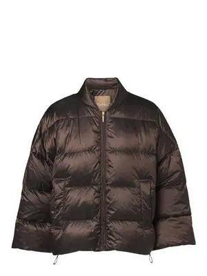 Max Mara Quilted Puffer Jacket - Brown