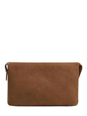CUYANA Suede Tria Clutch