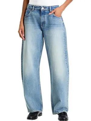 EB DENIM Shifter Bowed Mid Rise Jeans - Luca