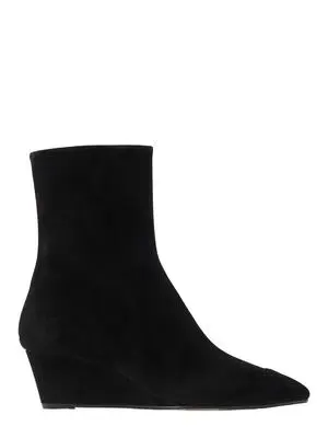 AeydĒ Mia Cap 55 Suede Ankle Boots - Black
