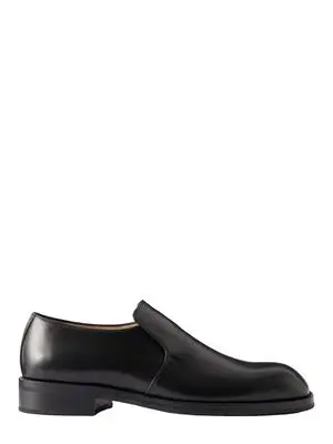 LEMAIRE Leather Loafers - Black
