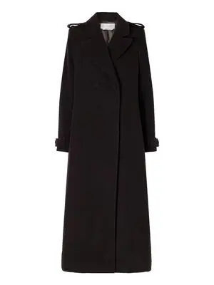 Gabriela Hearst Houstt Double-breasted Cashmere-corduroy Coat - Brown