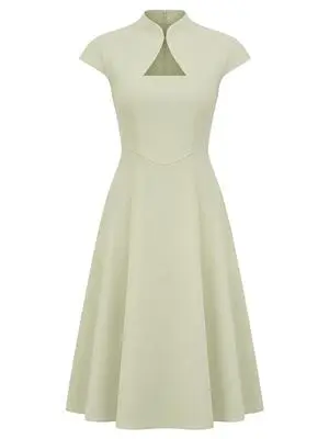 GIRL IN MIND Amora Midi Dress - Green
