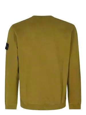 Stone Island Logo-patch Sweater - Green