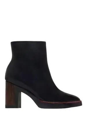 Bernardo Nara Block-heel Ankle Boots - Black