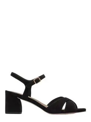 Bernardo Ginni Crossover Sandals Black