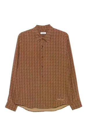 Sandro Long-sleeve Shirt - Brown