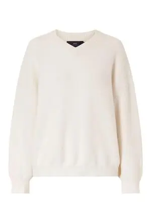 Arch4 Boundary Cashmere Sweater - Ivory