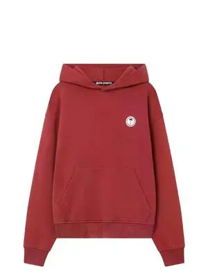 Palm Angels Palm Tree Patch Hoodie - Red