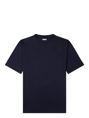 Kiton Cotton-jersey T-shirt - Blue