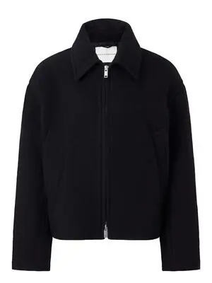 STUDIO NICHOLSON STUDIO NICHOLSON Wool And Cashmere-Blend Zip-Up Blouson Jacket