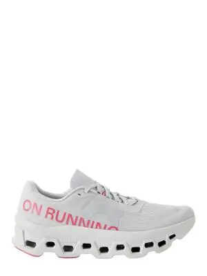 On Cloudmonster 1 Rubber-trimmed Mesh Sneakers - Gray