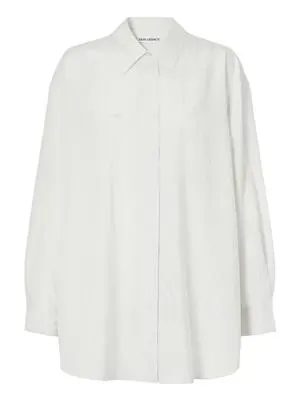 Our Legacy Heirloom Striped Modal-blend Shirt - White